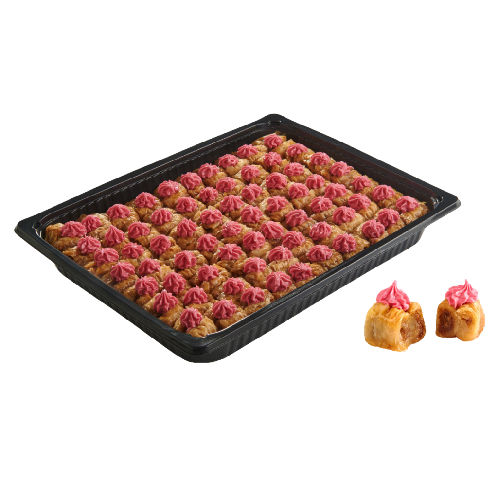 MINI BAKLAVA NEST STRAWBERRY 70pcs - Rodoula SA